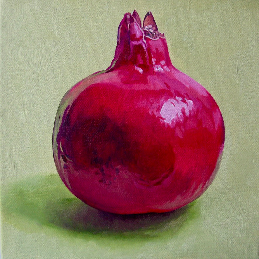 POMEGRANATE - Greetings Card – Amanda Nester